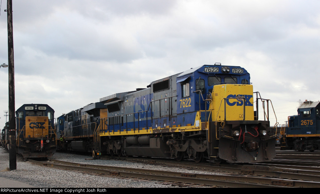 CSX 7622, CSX 5346 & CSX 8715